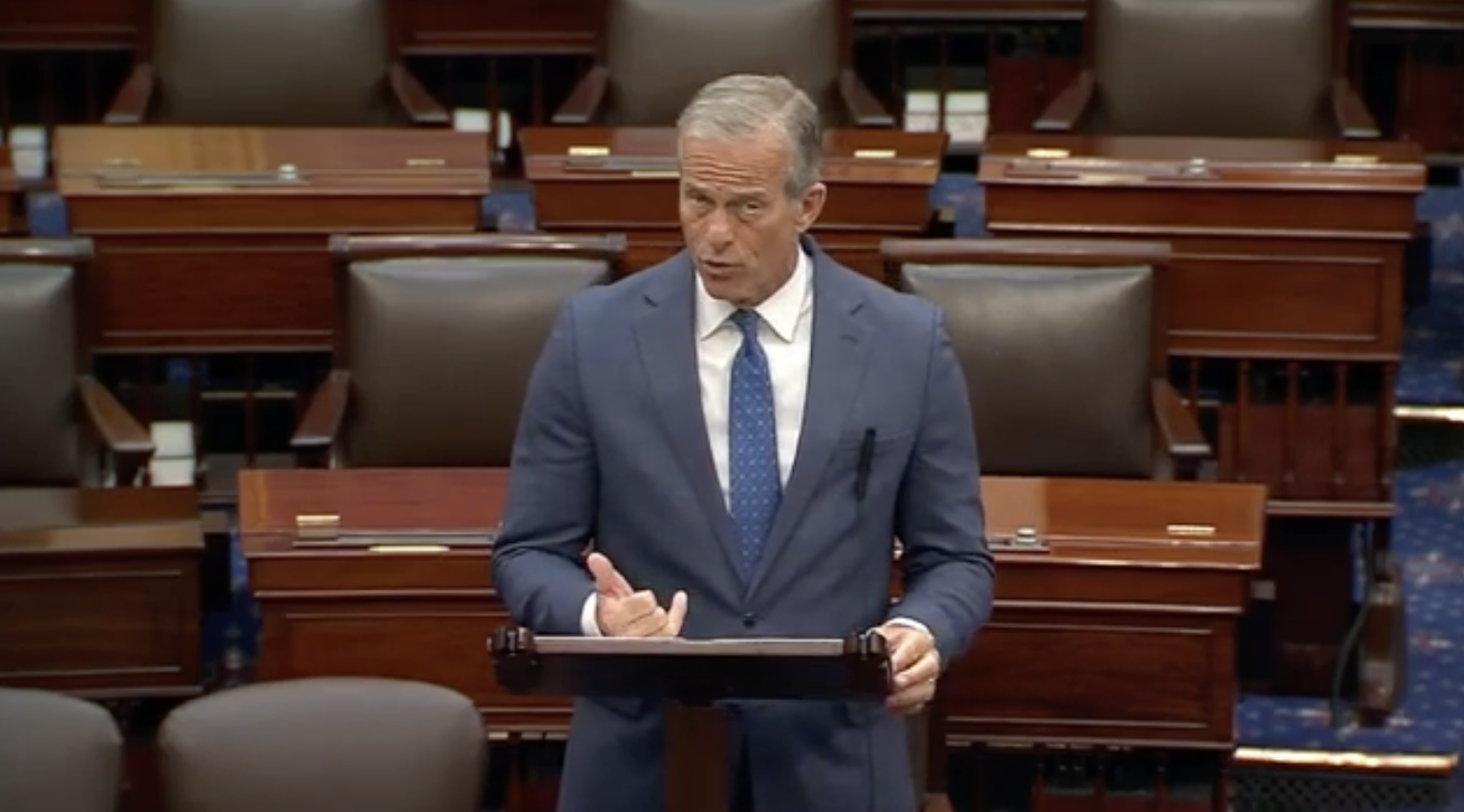 'Their position is completely indefensible': John Thune criticizes ...