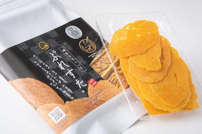 Traditional treat, crispy twist: Dried sweet potato chips from Japan