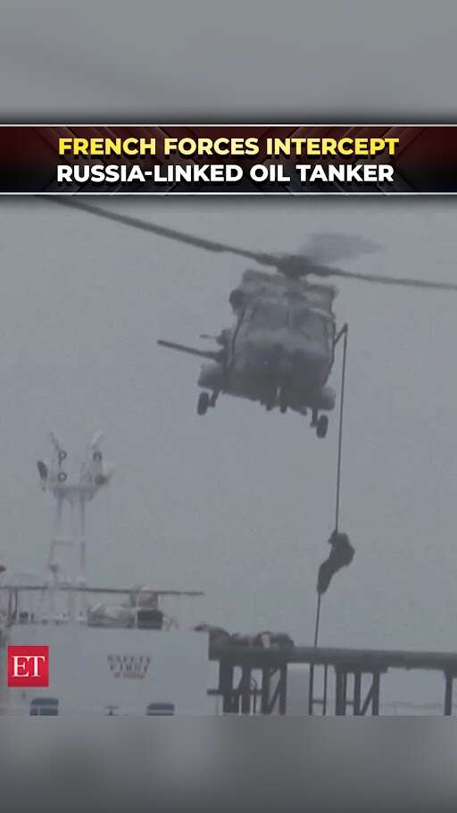 Watch: French Navy boards Russia-linked oil tanker in Atlantic Ocean