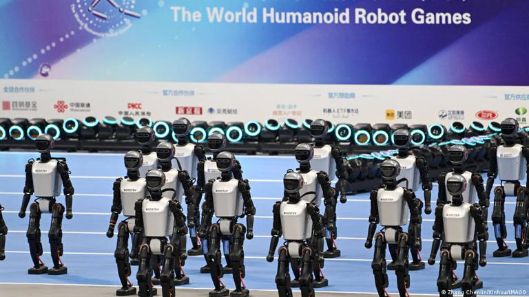 World's first humanoid robot games begin in China