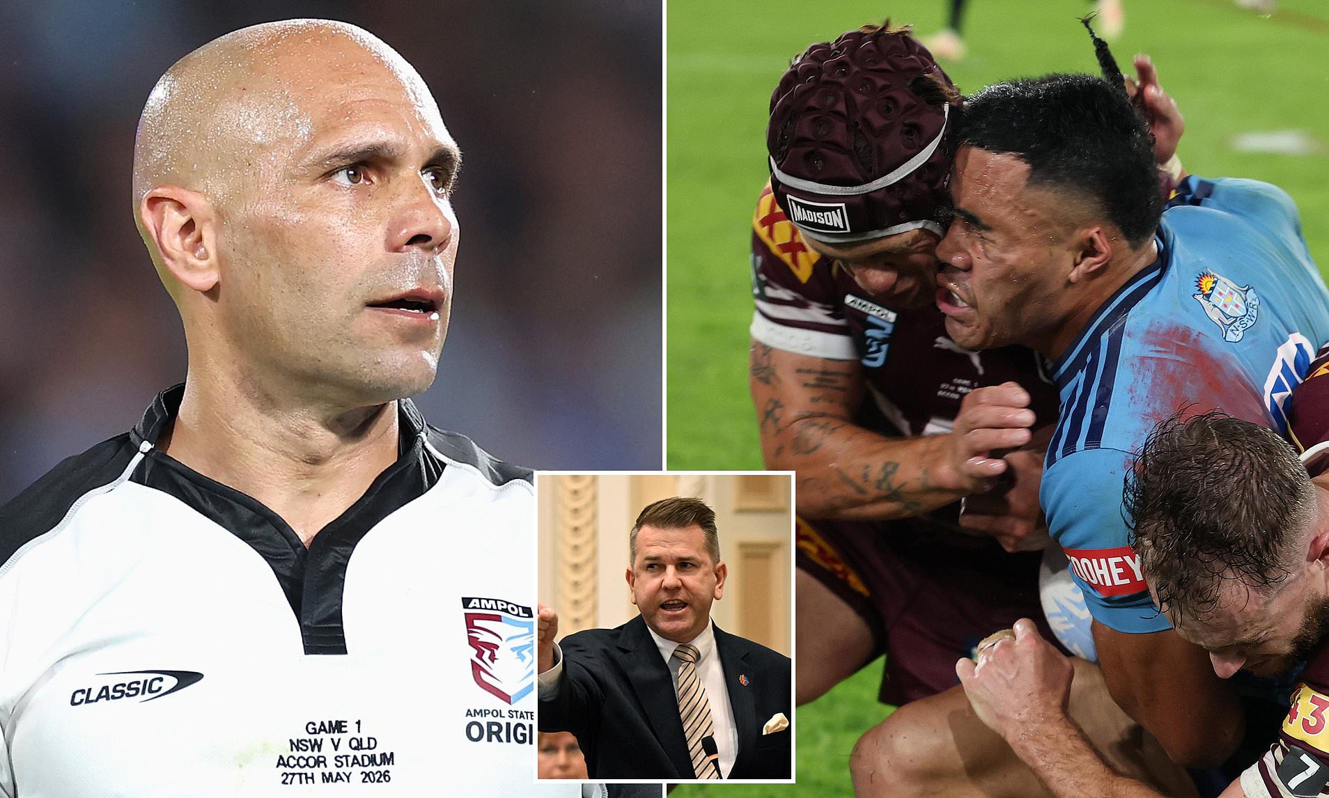 Queensland Deputy Premier publicly supports push to ban referee from ...