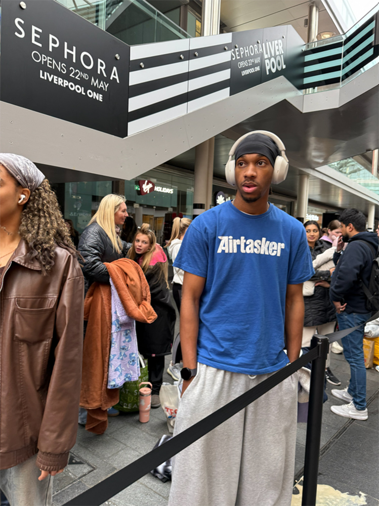 I earn £250 just to stand in a queue – it’s the most British job ever