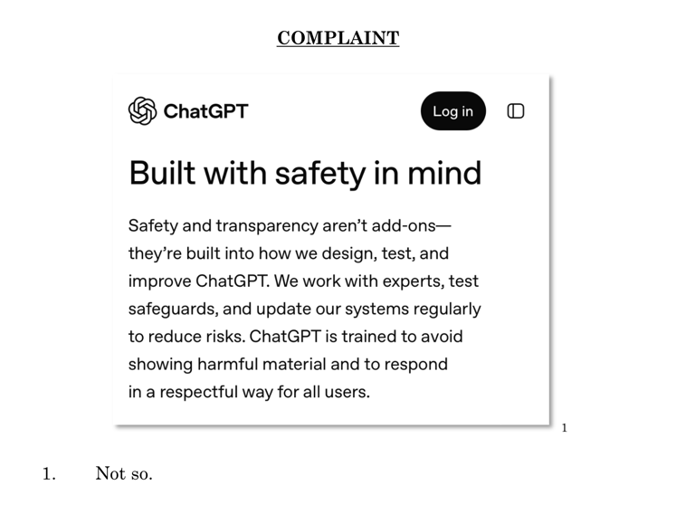 'A web of deceit': Florida sues OpenAI over ChatGPT safety concerns