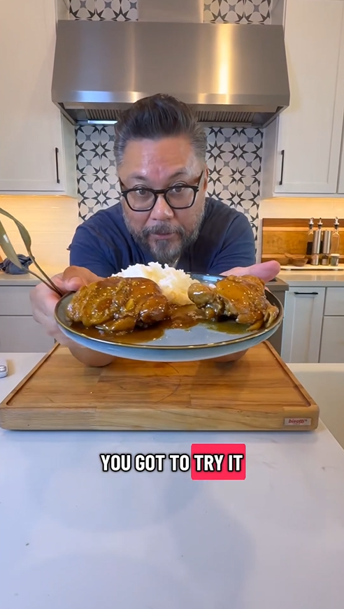 Homemade chicken adobo with a flavorful family twist