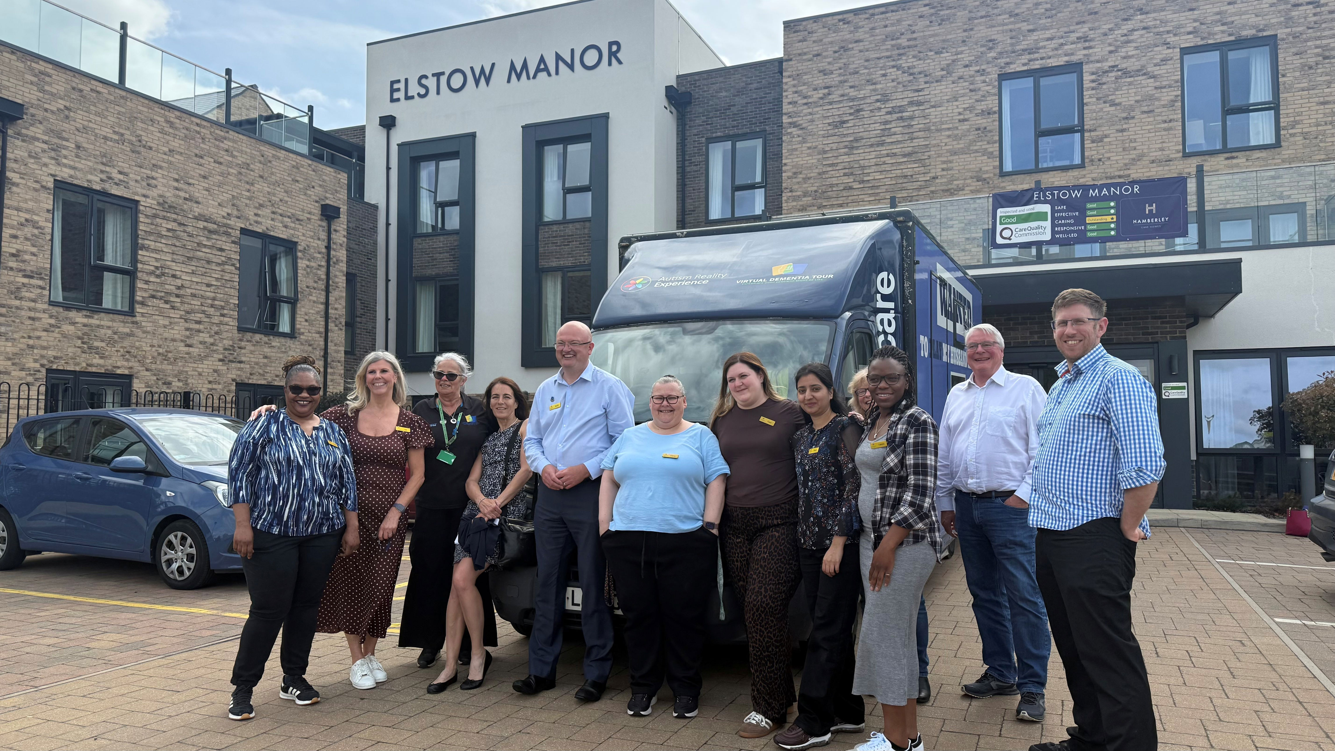 Care home team experience dementia through the eyes of residents