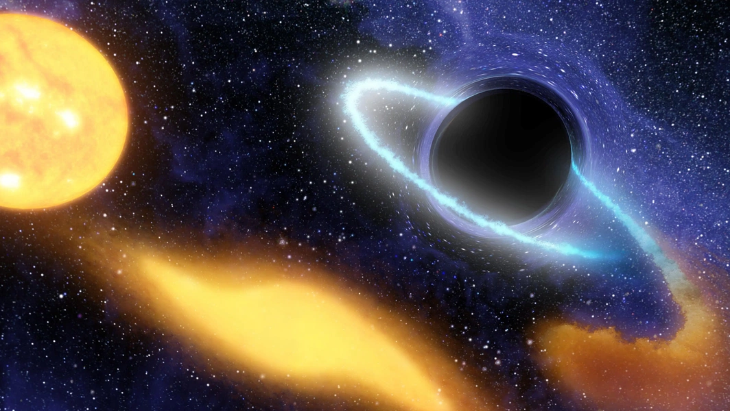 NASA telescopes capture supermassive black hole actively feeding