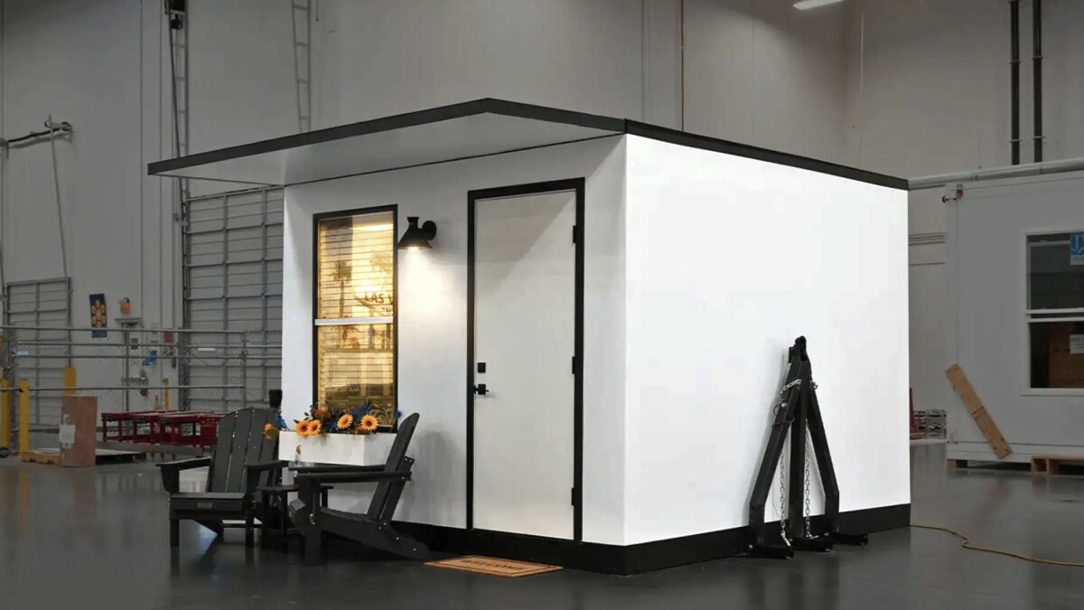 Faltbares Tiny House: Die "Baby Box" ist ohne Werkzeug nach einer ...