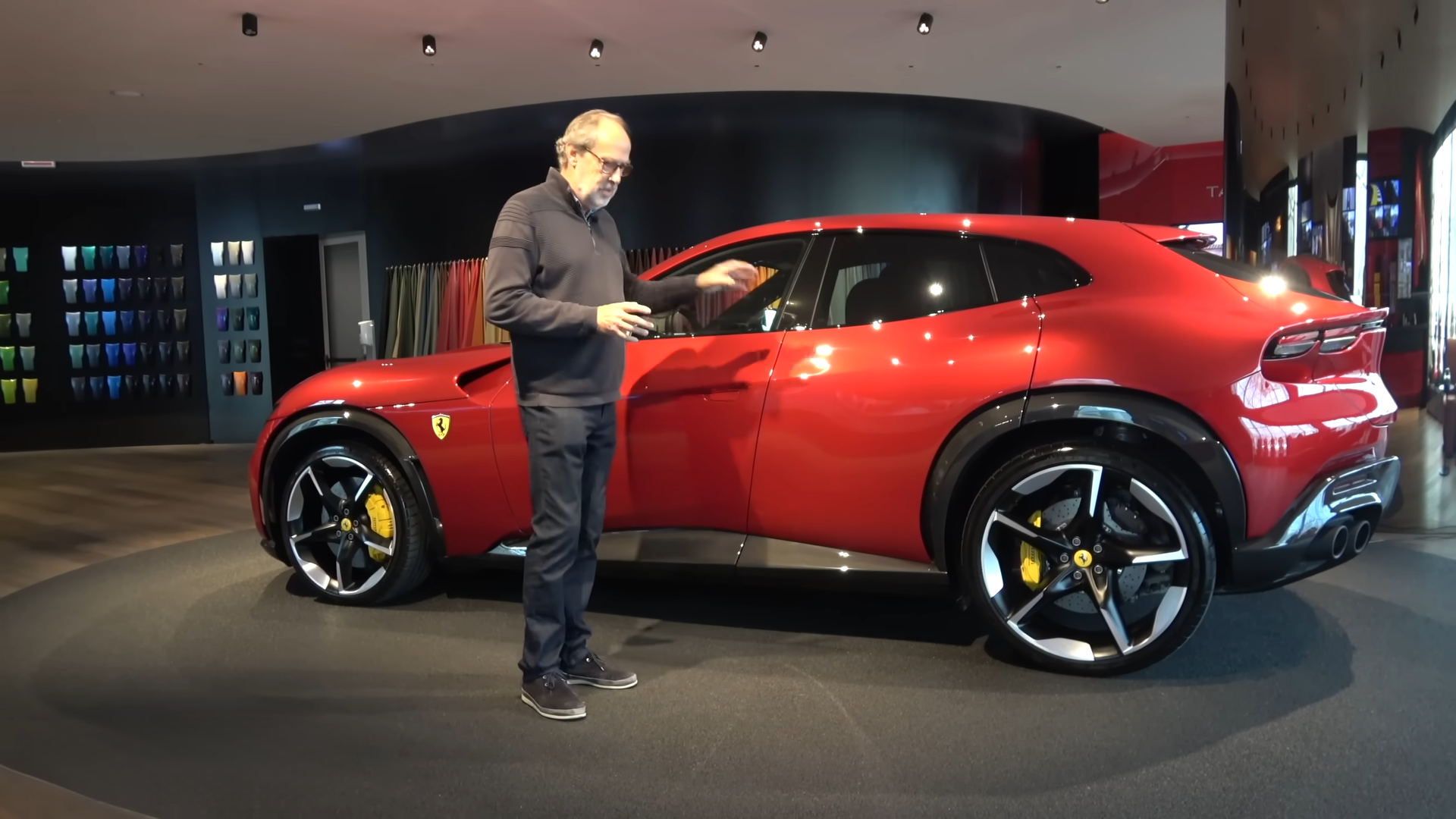What makes this high-performance luxury vehicle so unique