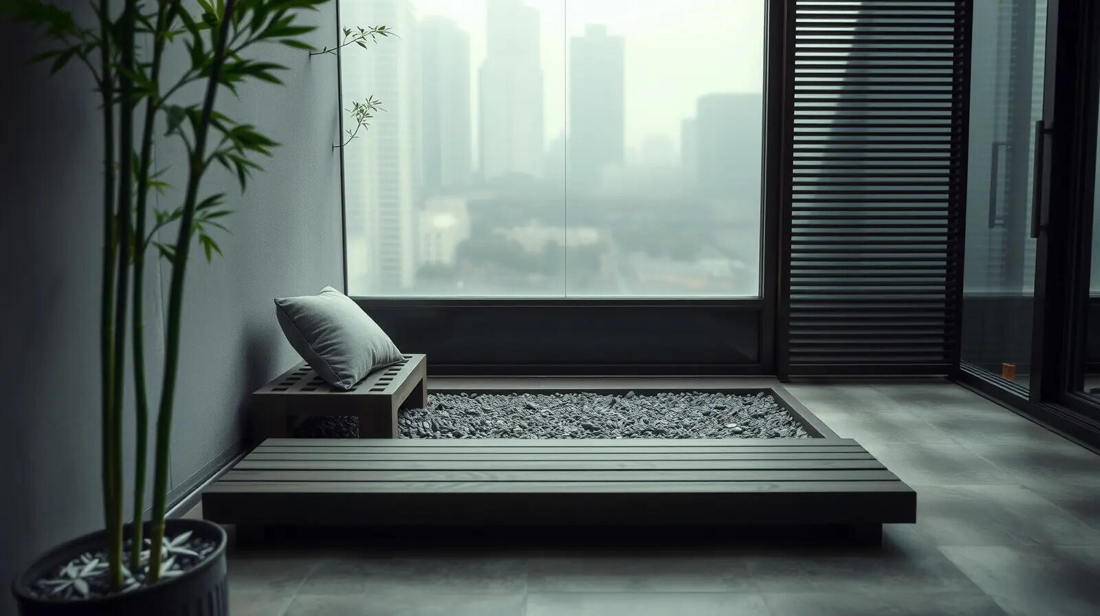 How to turn a small balcony into a relaxing zen space on a budget