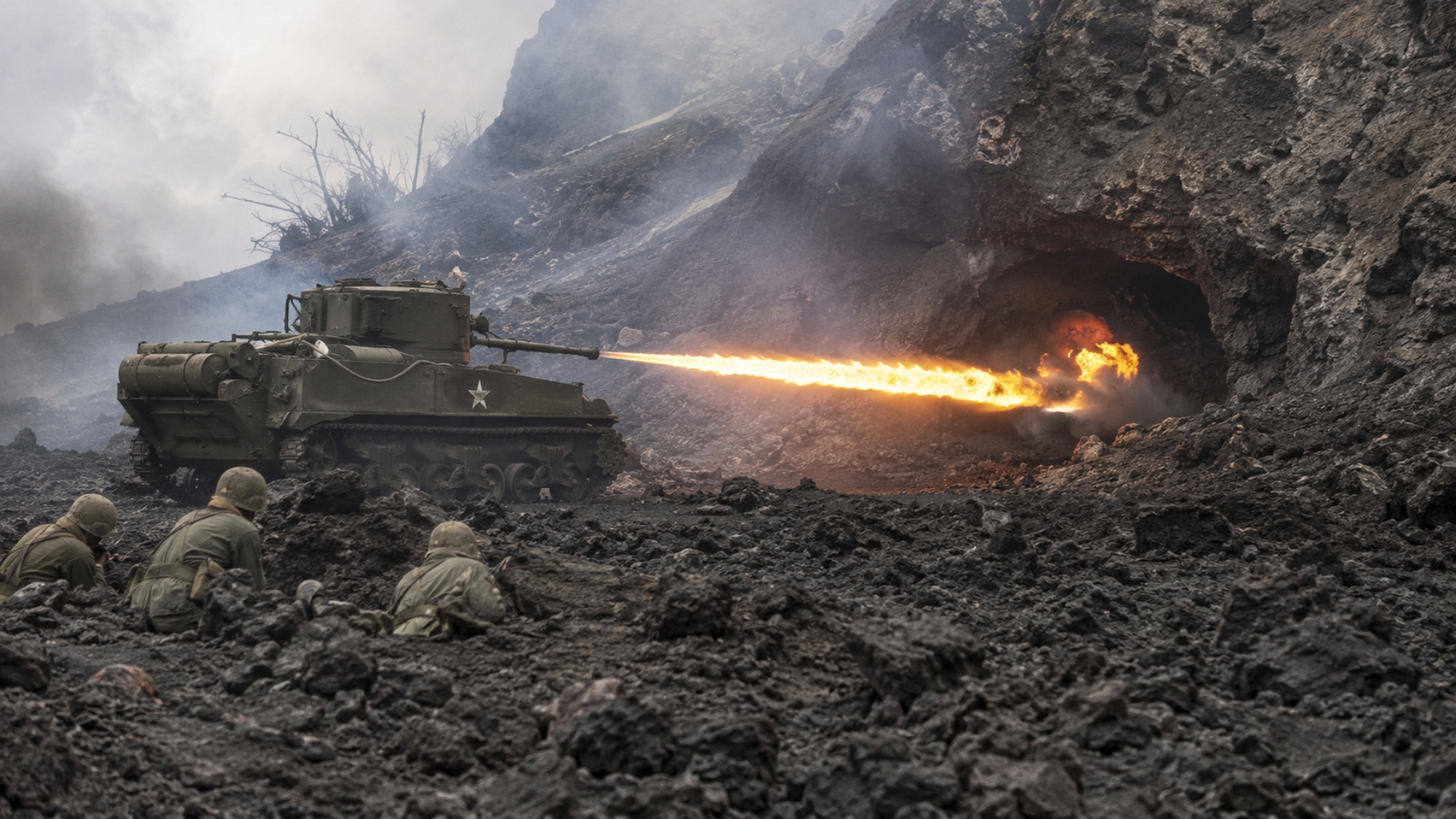 How napalm changed the Pacific War from caves to cities