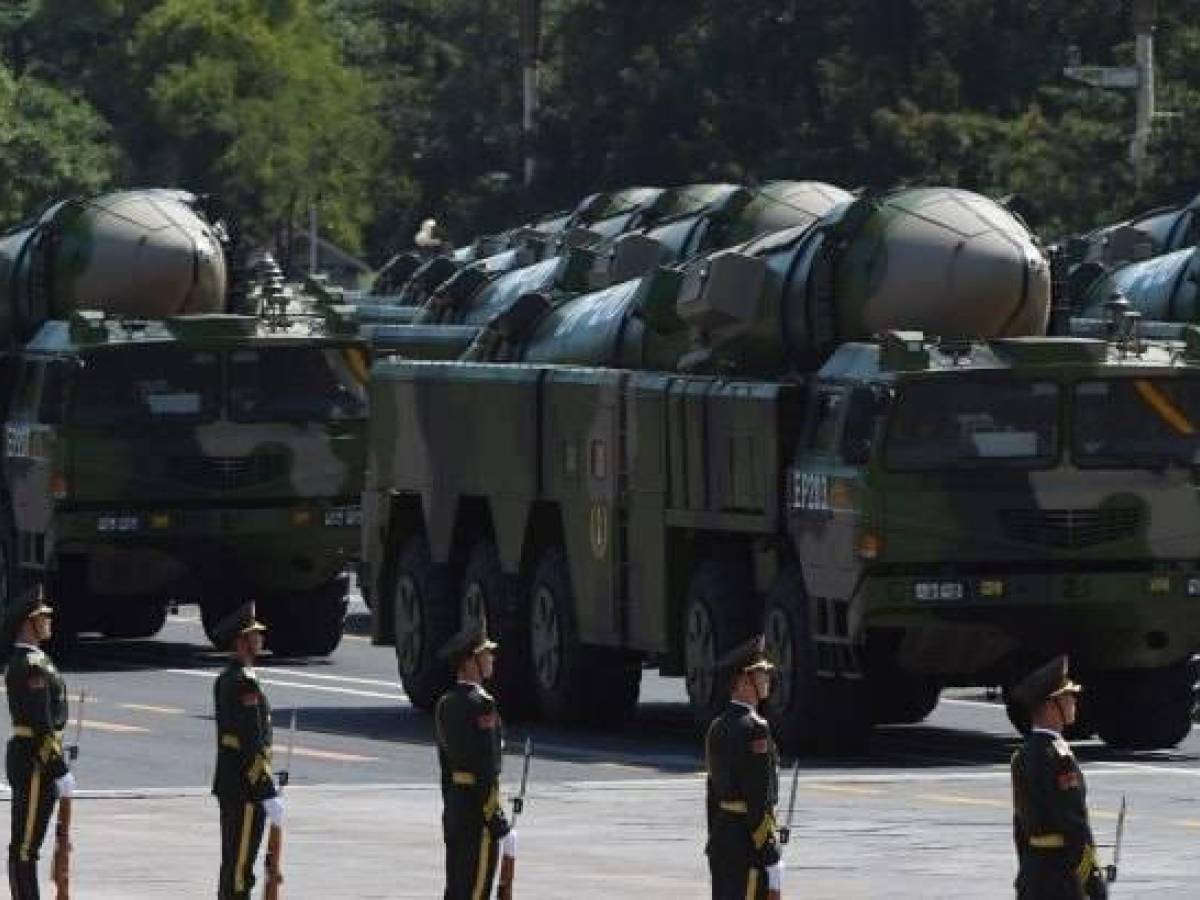 Rampe di lancio vicino ai silos missilistici nucleari cinesi