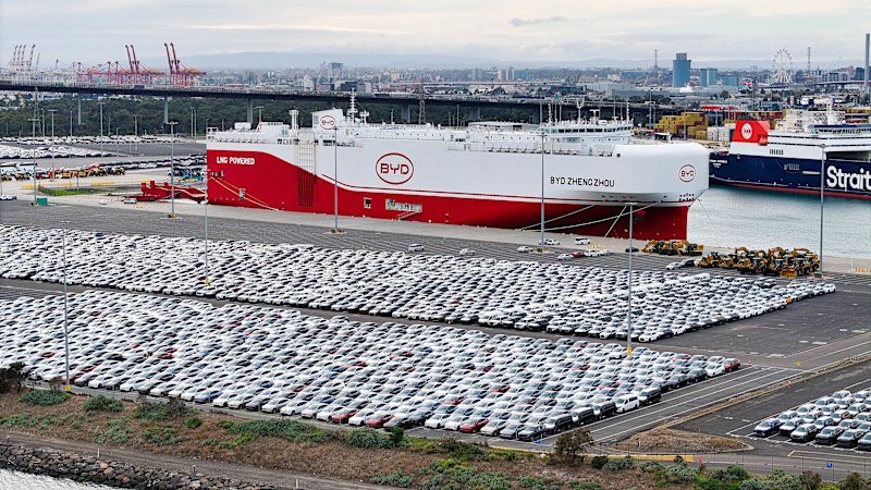 It looks like a normal cargo ship. It could change Australia’s future