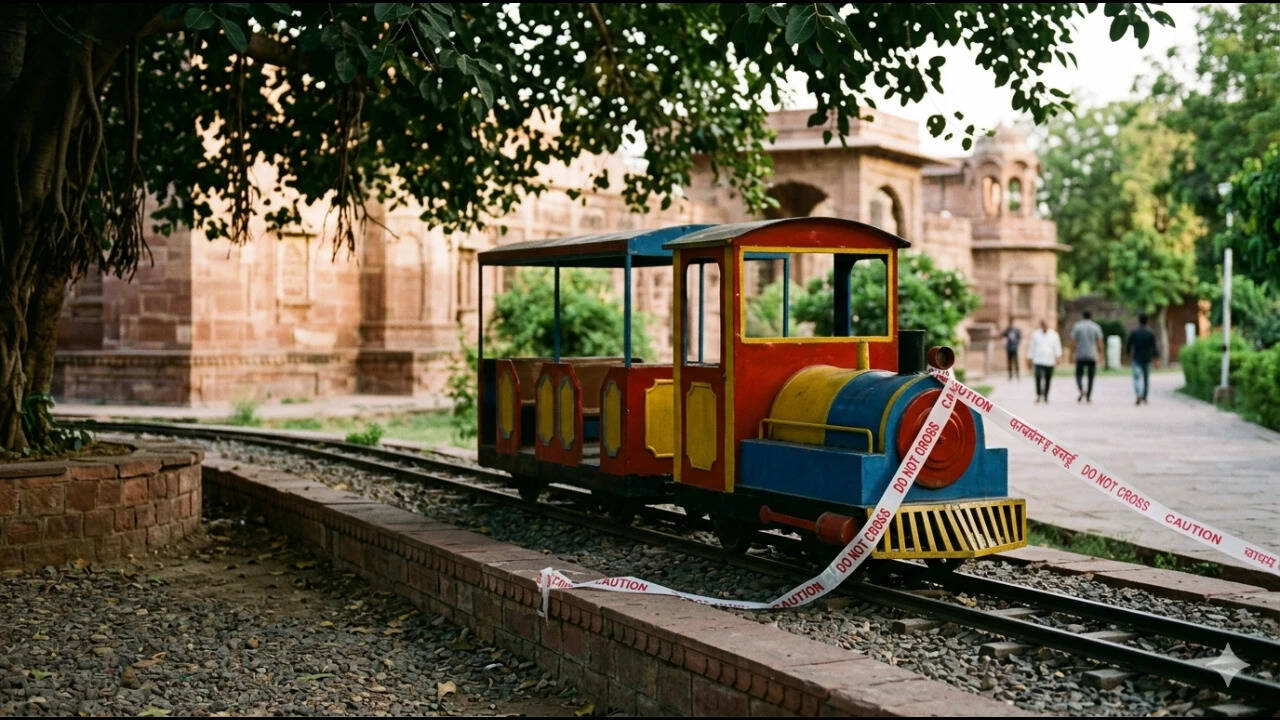 5-year-old dies after falling from toy train in Rajasthan's Jodhpur