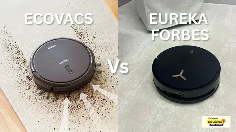 ECOVACS VS Eureka Forbes robotic vacuum cleaners: Which one gives ...