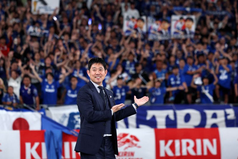 Soccer - Japan capitalise on new substitution rule but coach Moriyasu ...