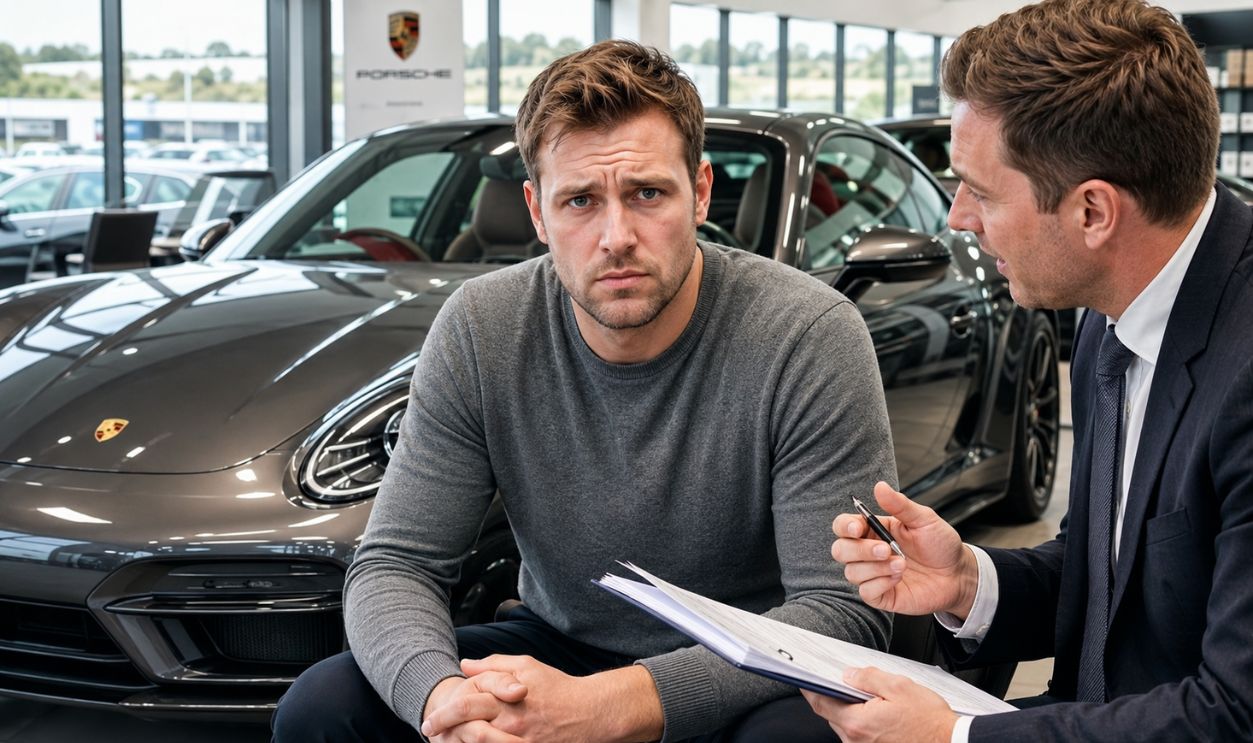The dealership refuses to let me test-drive a sports car unless they ...