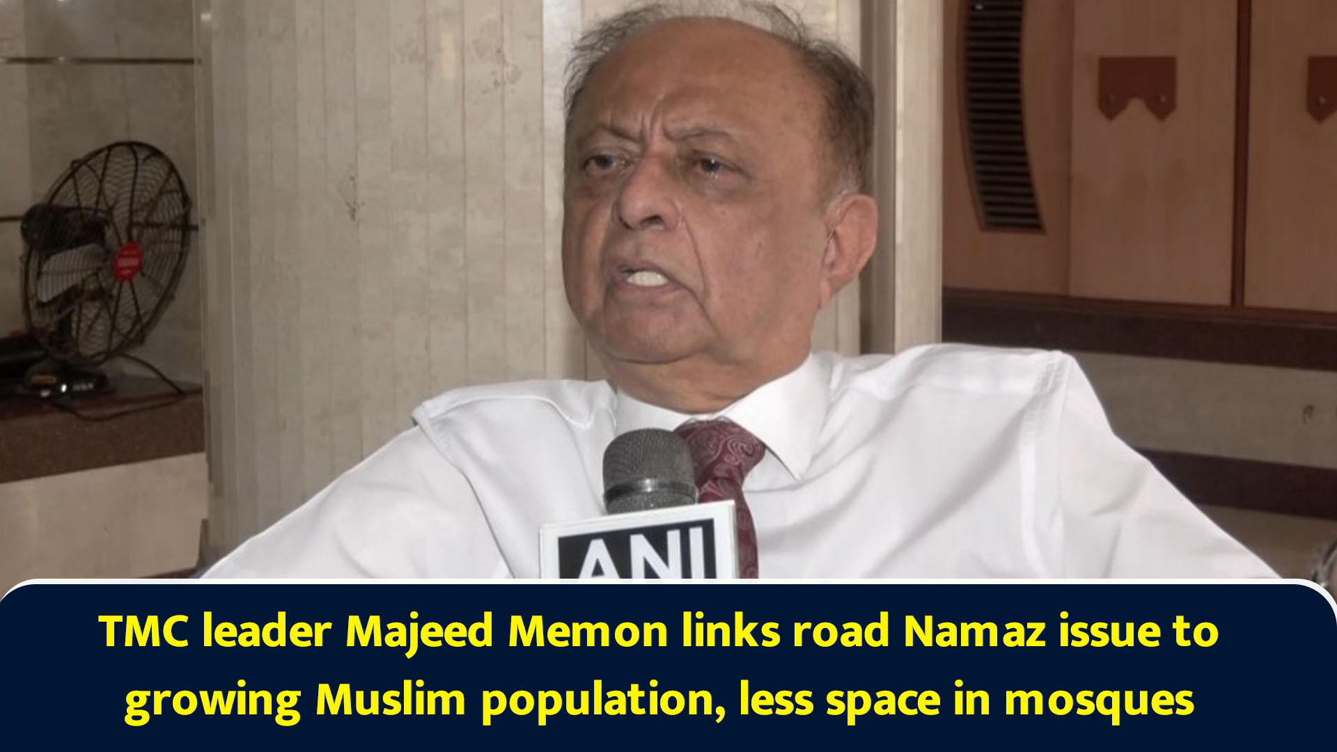 TMC leader Majeed Memon links road namaz issue to growing Muslim ...