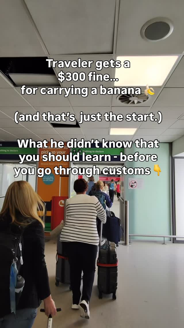 7 things you should never bring back into the US