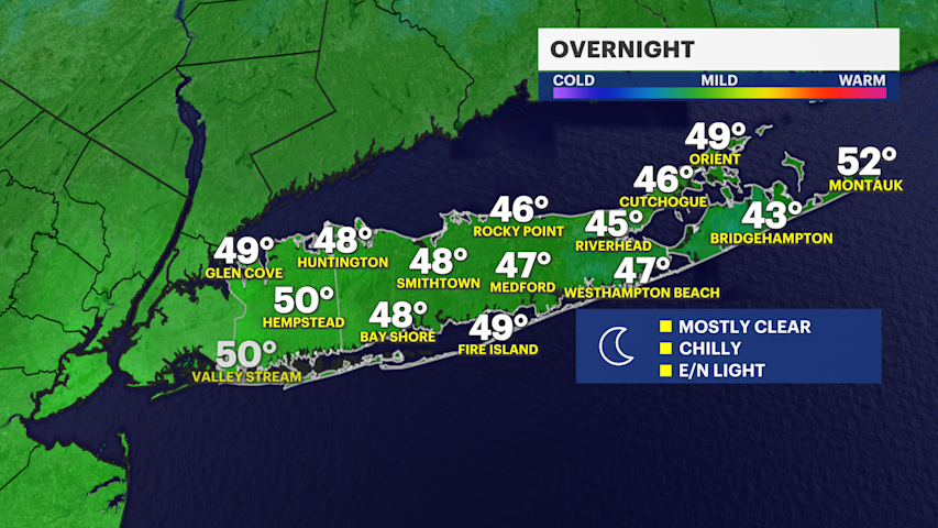 Chilly this morning with sunshine warming temperatures into the 70s for ...