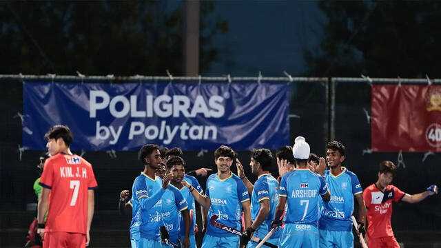 India's U-18 men's hockey team triumphs over Korea in Asia Cup