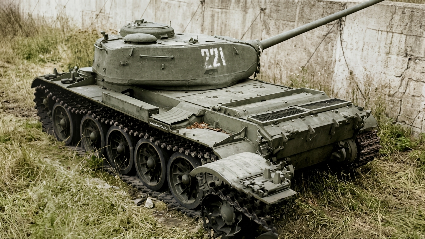 Schau, warum Russland diesen Panzer jahrzehntelang geheim hielt