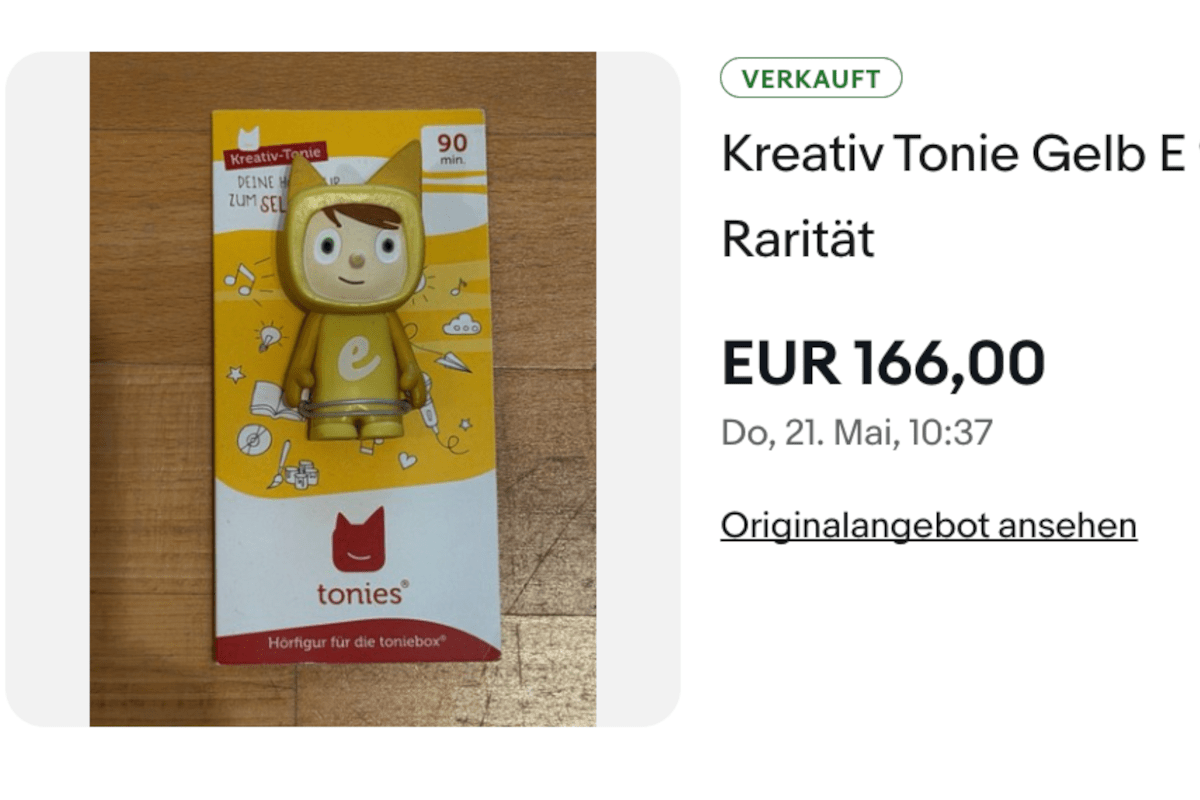 Seltene Tonies: Diese Figuren sind Hunderte Euro wert