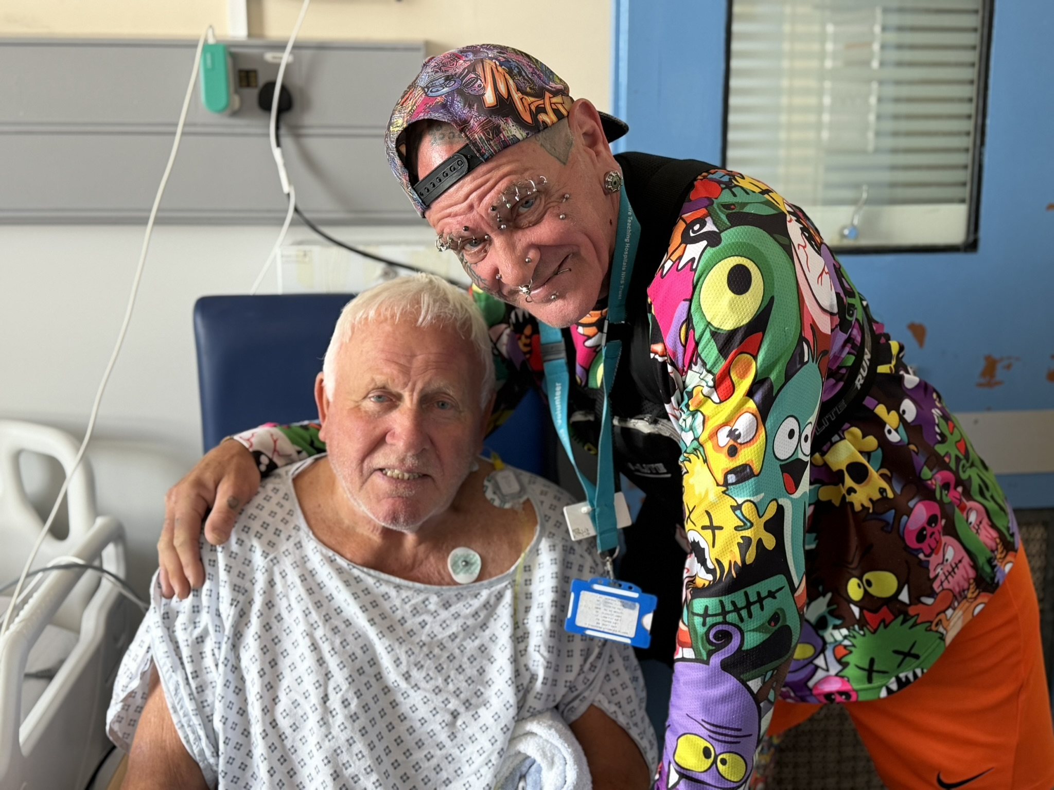 Double amputee volunteer helps patients at Watford General regain ...
