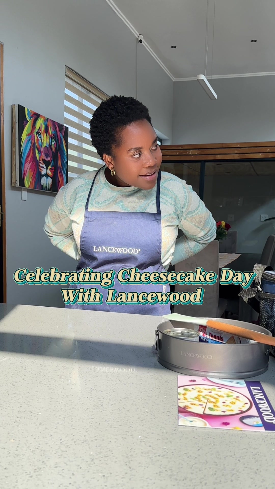 Granadilla cheesecake recipe for Cheesecake Day