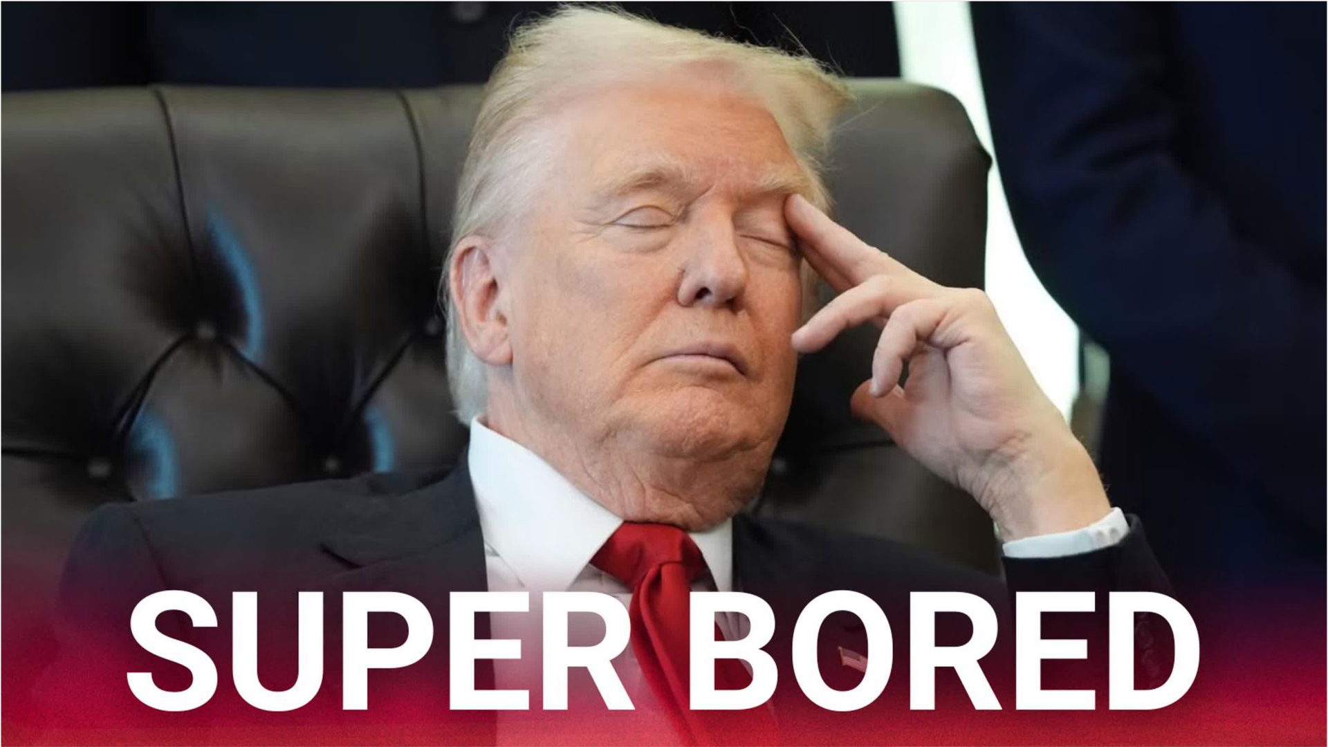 Trump admits he could not care less about boring negotiations with Iran