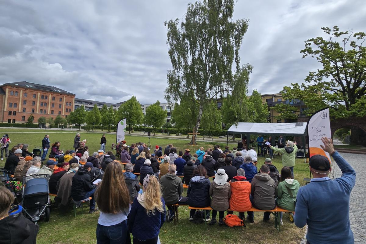 Ein besonderer Vatertag im Prinz-Karl-Park
