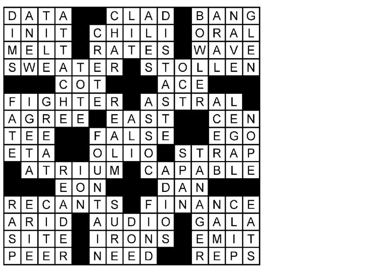 Puzzle solutions for Tuesday, Jun. 02, 2026