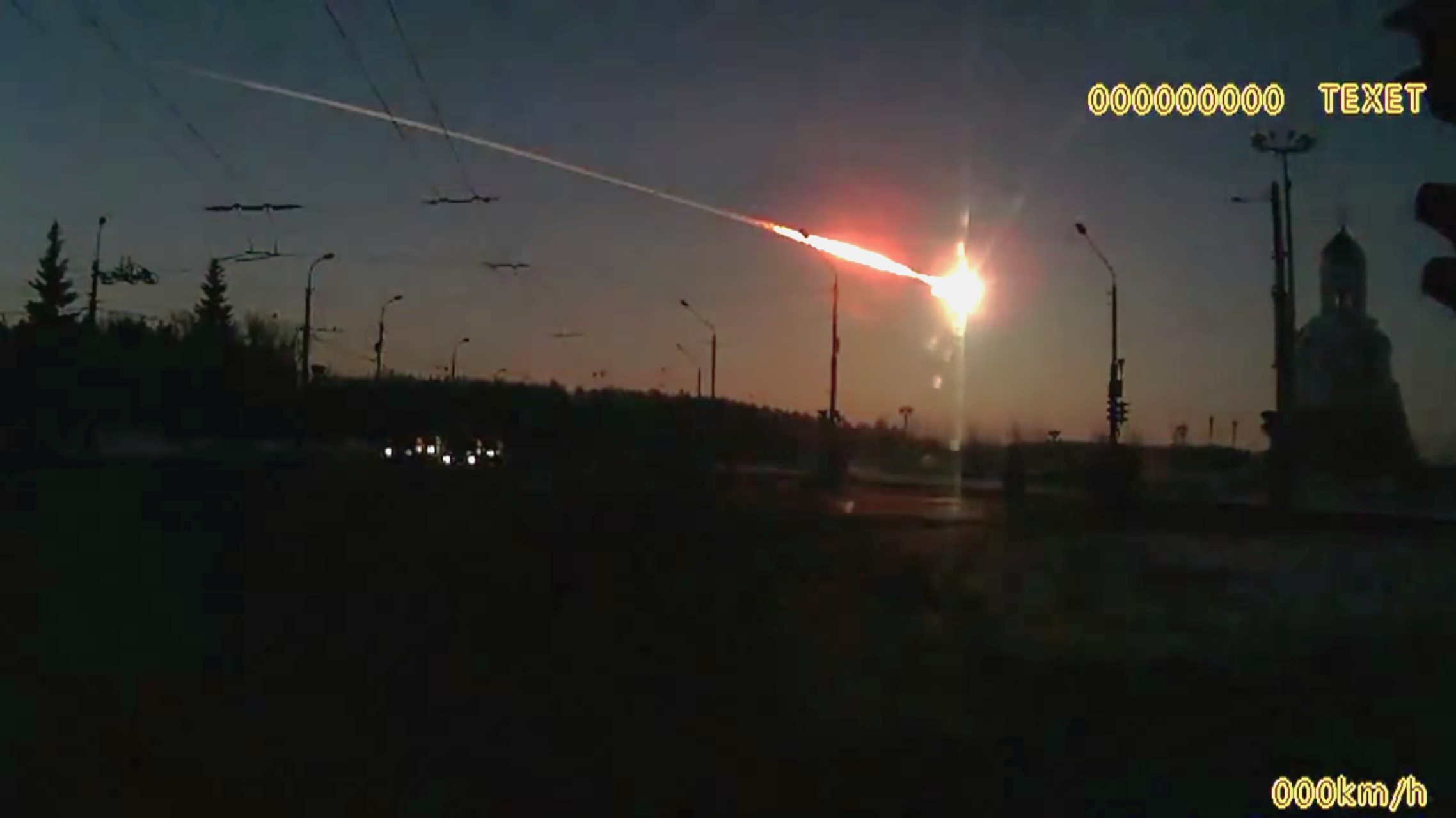 A 66-foot asteroid exploded over Russia and injured 1,500 people