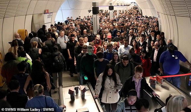 Tube strike chaos for millions as London Underground workers stage ...