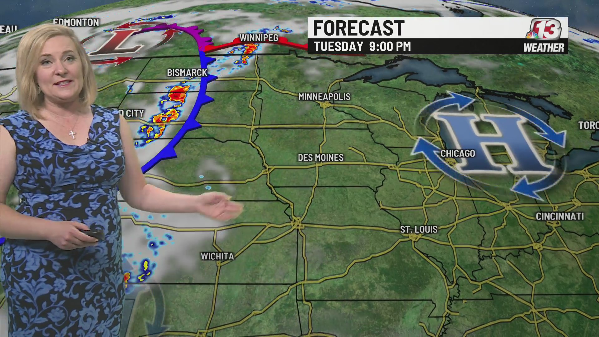 Megan Salois' Tuesday morning forecast