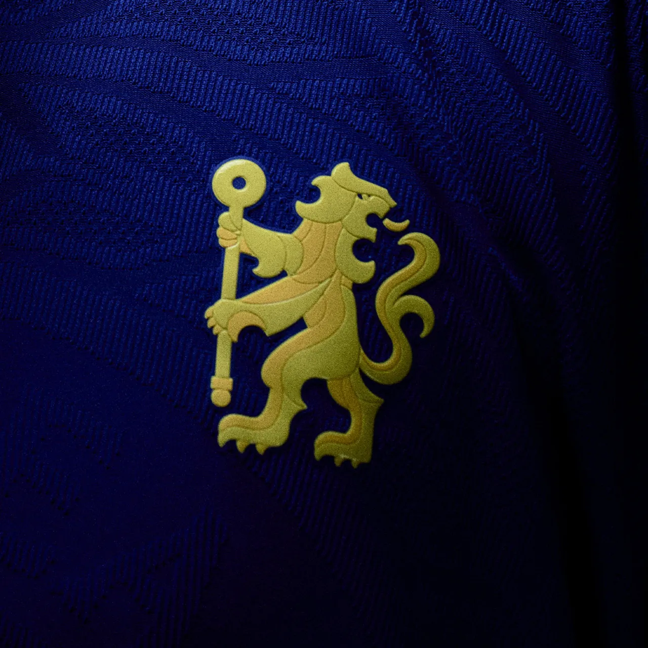 Nike's Chelsea 2026/27 home kit includes yellow lion badge