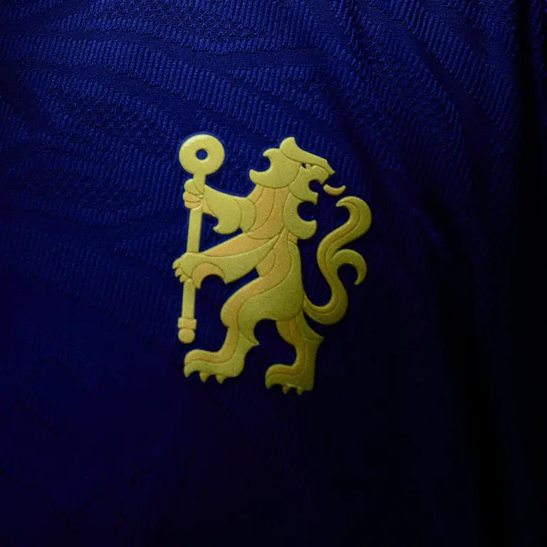 Nike's Chelsea 2026/27 home kit includes yellow lion badge