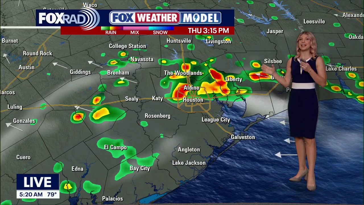 Houston weather: Hot, humid Tuesday with chance of scattered rain