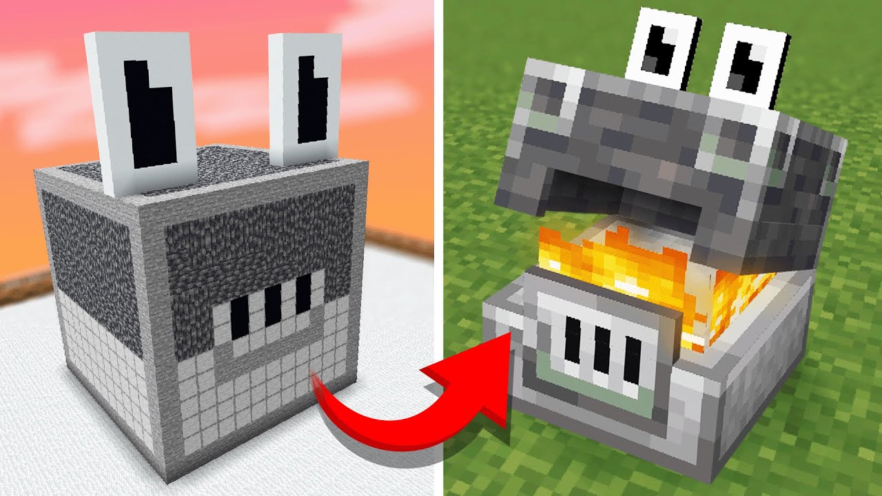 Receiving every item that you build inside the Minecraft world