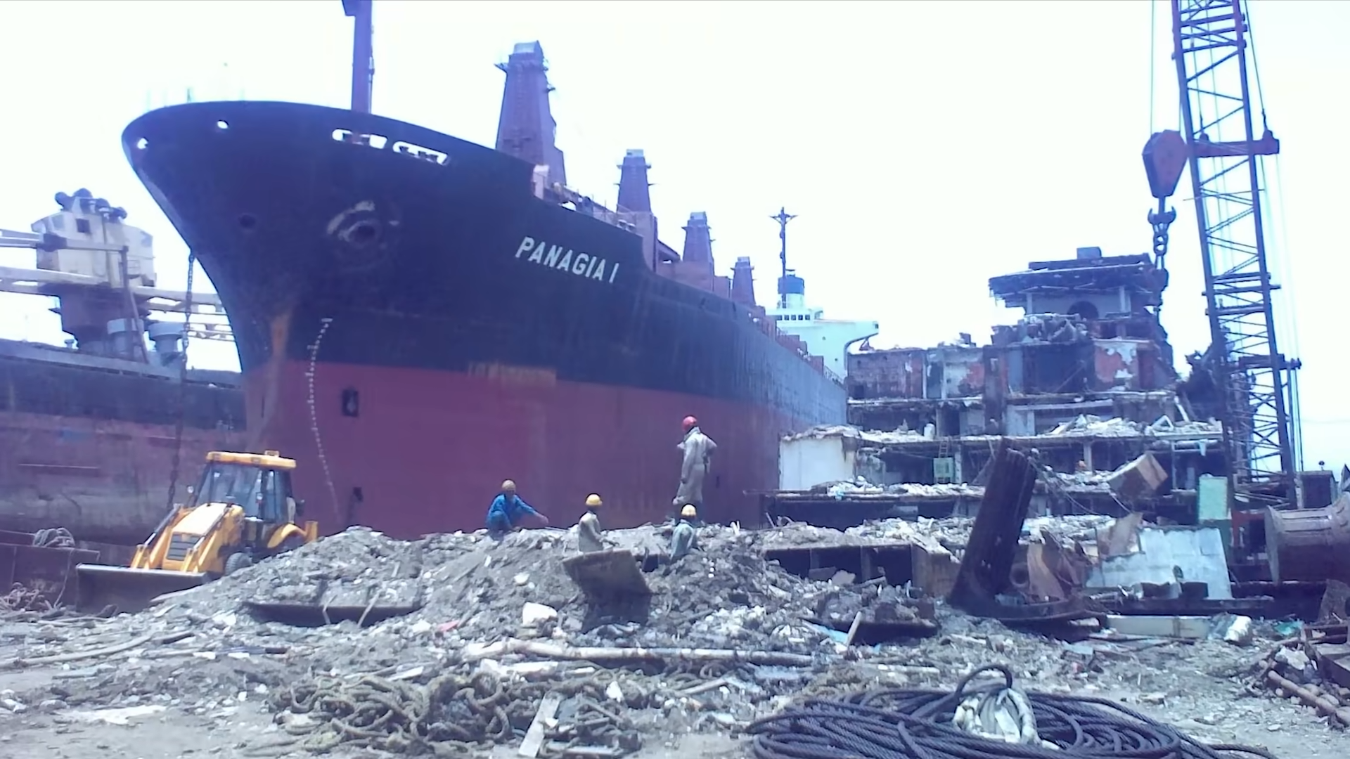 40% of the world's ships end up here - then they're torn apart