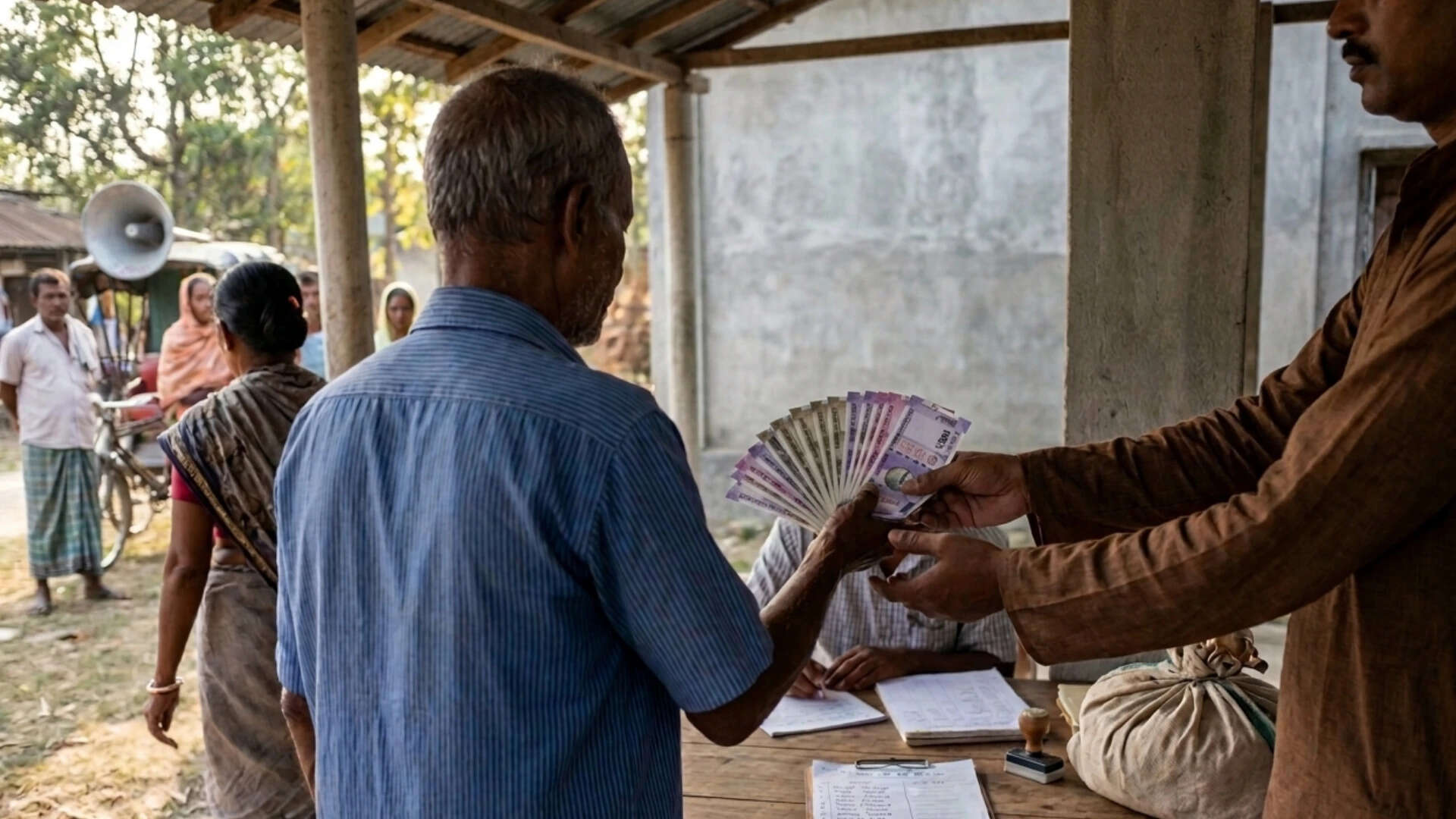 After Bengal power shift, villagers start getting back cut money paid ...
