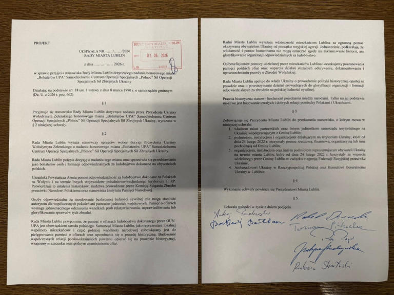 Radni PiS: nadanie honorowego miana „Bohaterów UPA” jednostce ...