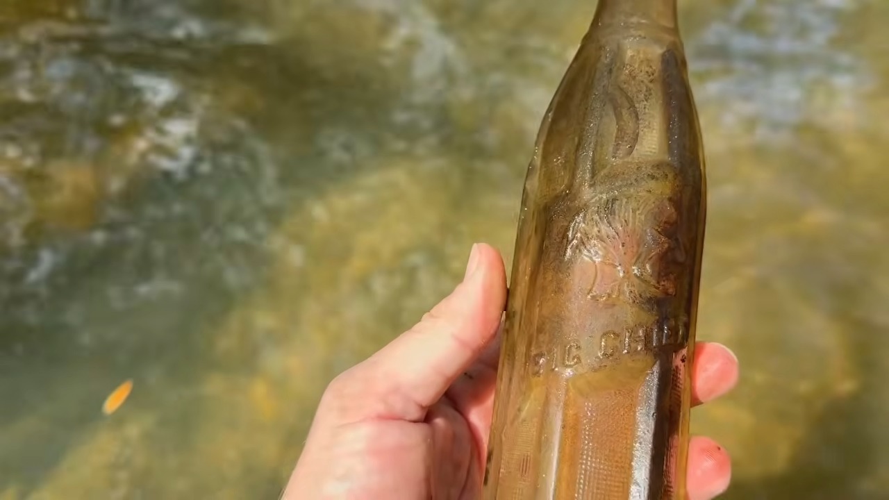 A clay marble proved kids once played there - then the creek gave up a ...