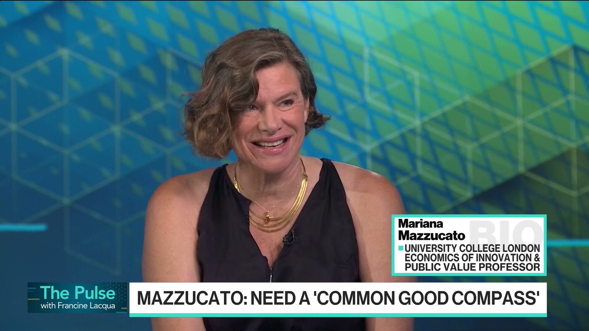 Mariana Mazzucato: CEOs should be contracted to hit goals