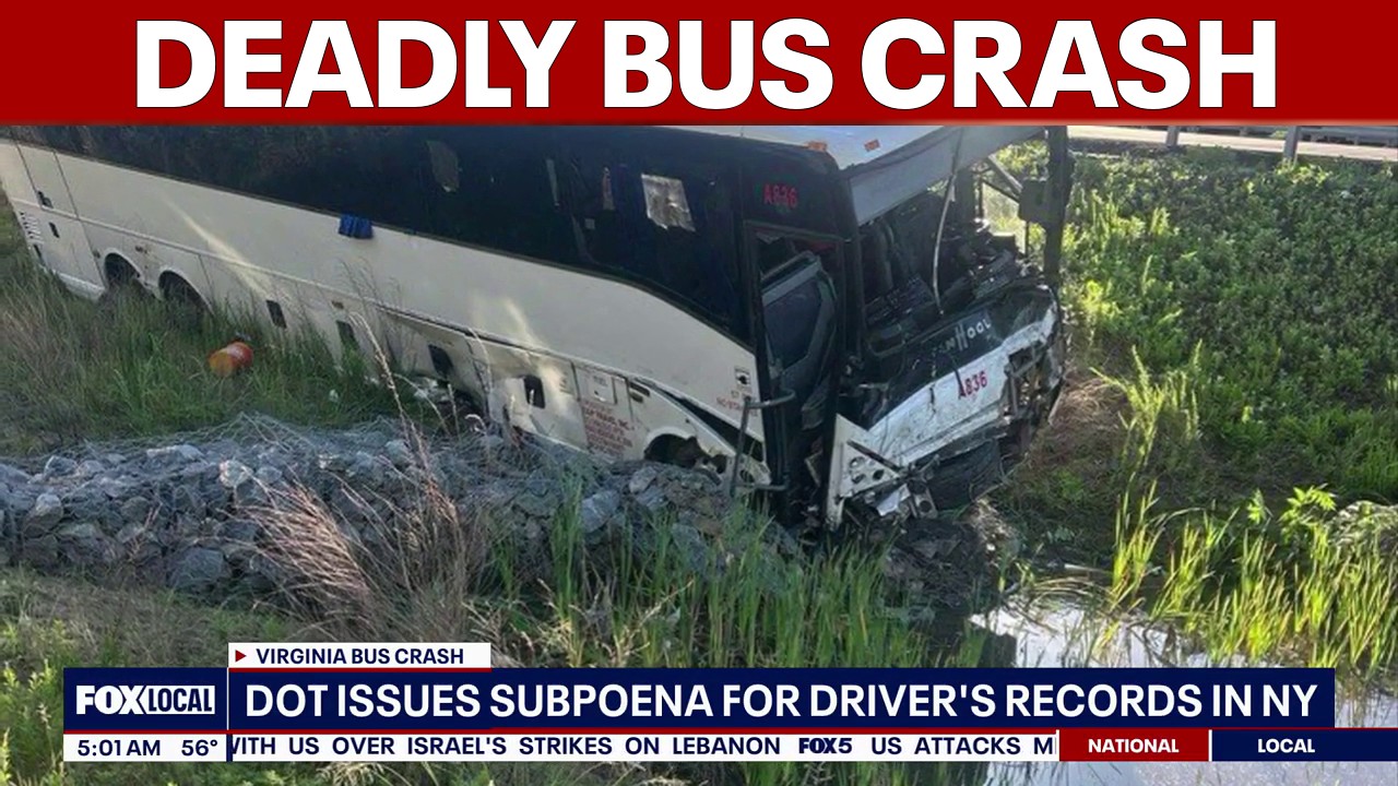 DOT subpoenas bus driver’s records