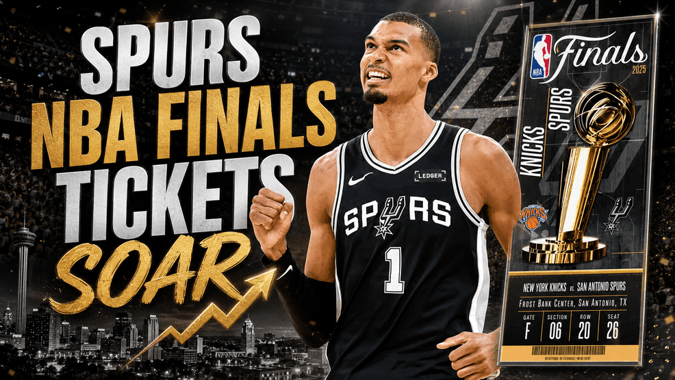 Spurs NBA Finals ticket prices soar as fans struggle to afford seats