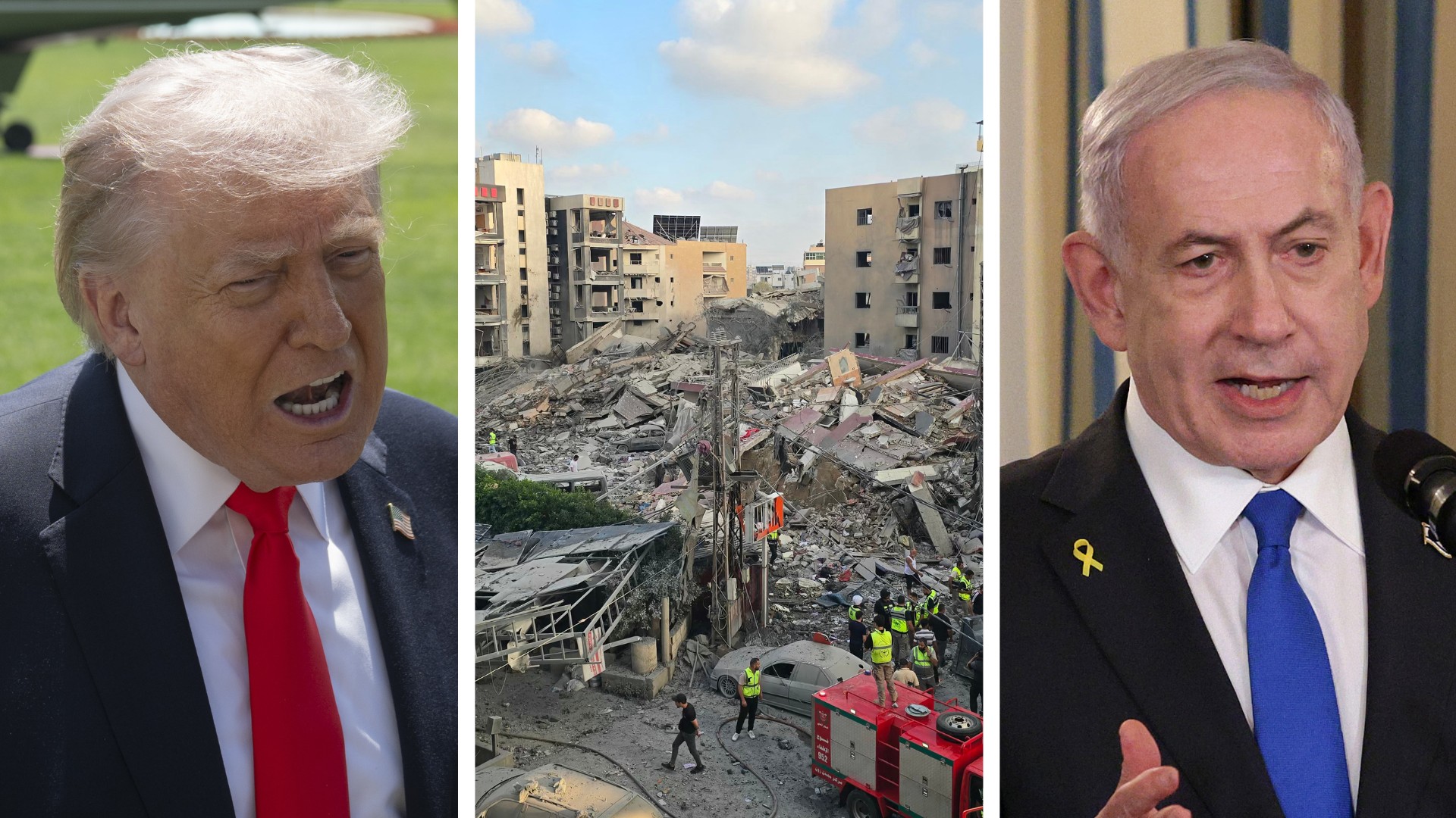 Trump lashes out at Netanyahu in call on Lebanon, Iran war