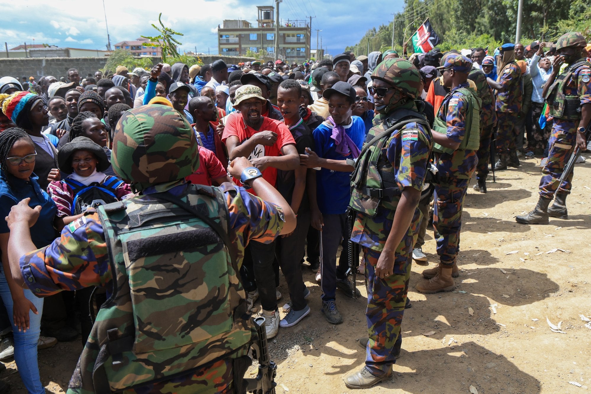 Protests over US Ebola centre in Kenya kill 2, court keeps block on site