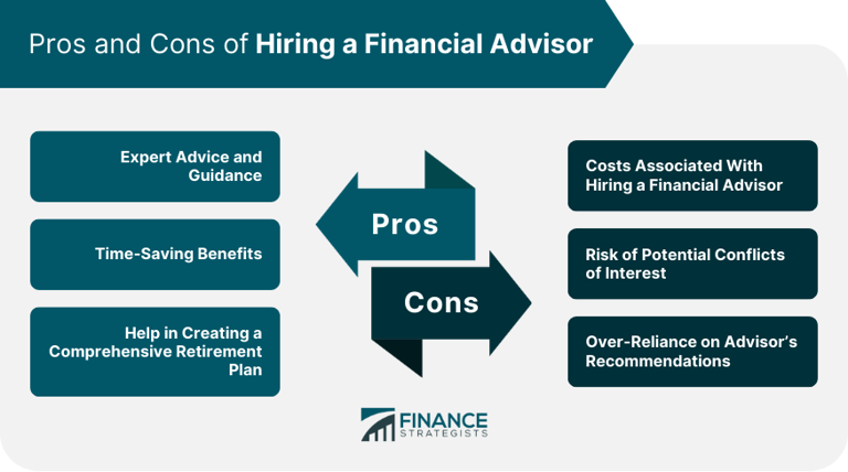 What can be the role of a financial advisor in retirement planning?
