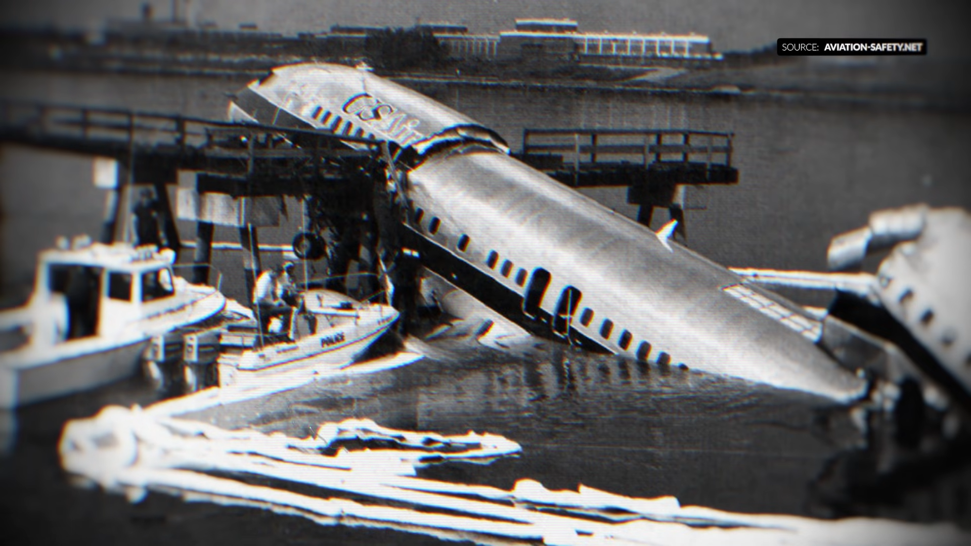 63 souls survived the takeoff roll - then faced the river
