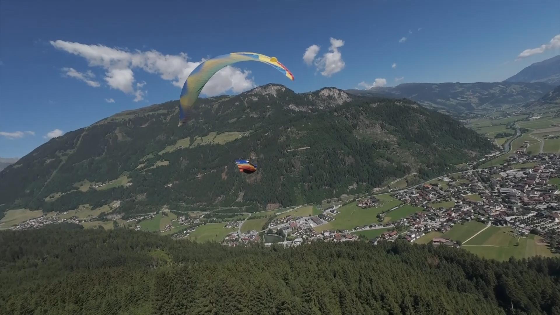 First ever Red Bull X-Alps challenger takes place in Mayrhofen, Austria